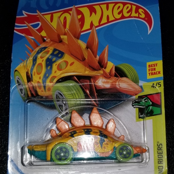 hot wheel | Toys | Hot Wheels Dino Riders Motosaurus 45 6325 Yellow ...